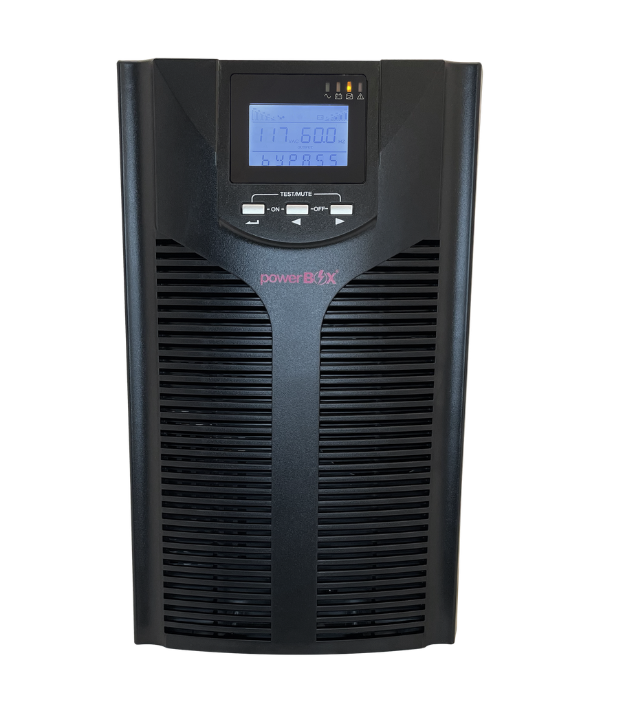 UPS powerBOX 100% en Línea 2kVA PB902 | PQS, S.A.